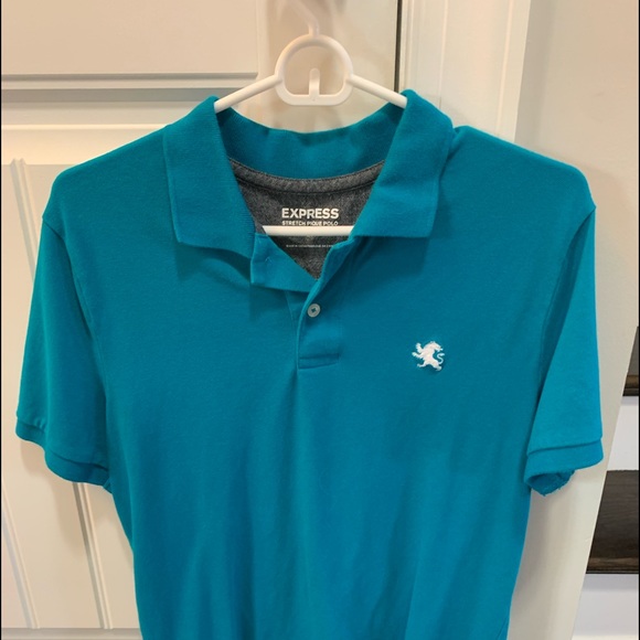 Express | Shirts | Mens Blue Express Polo | Poshmark